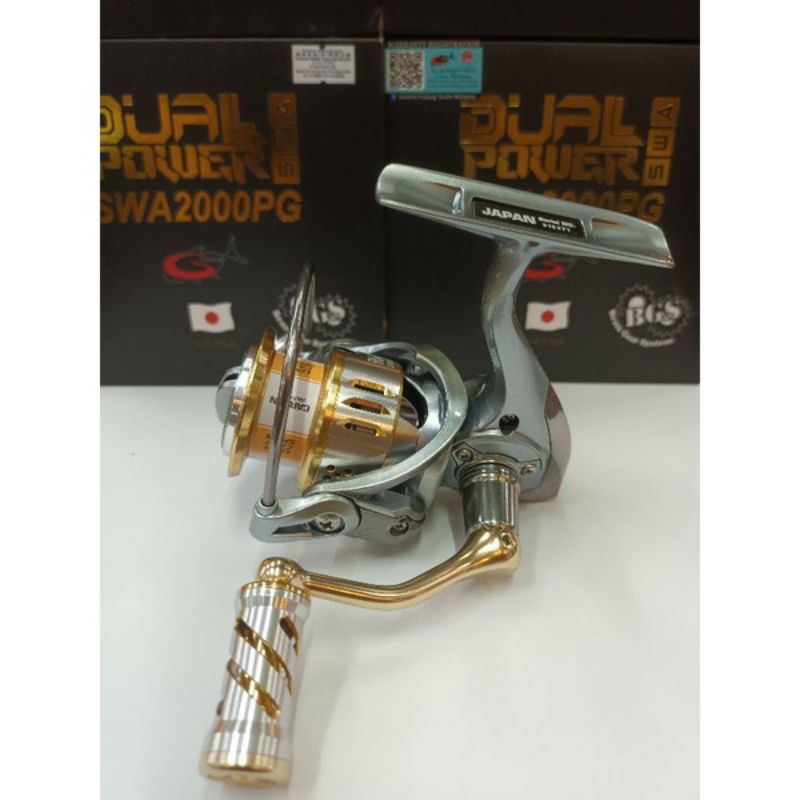 G-TECH DUAL POWER FISHING REEL | Shopee Malaysia