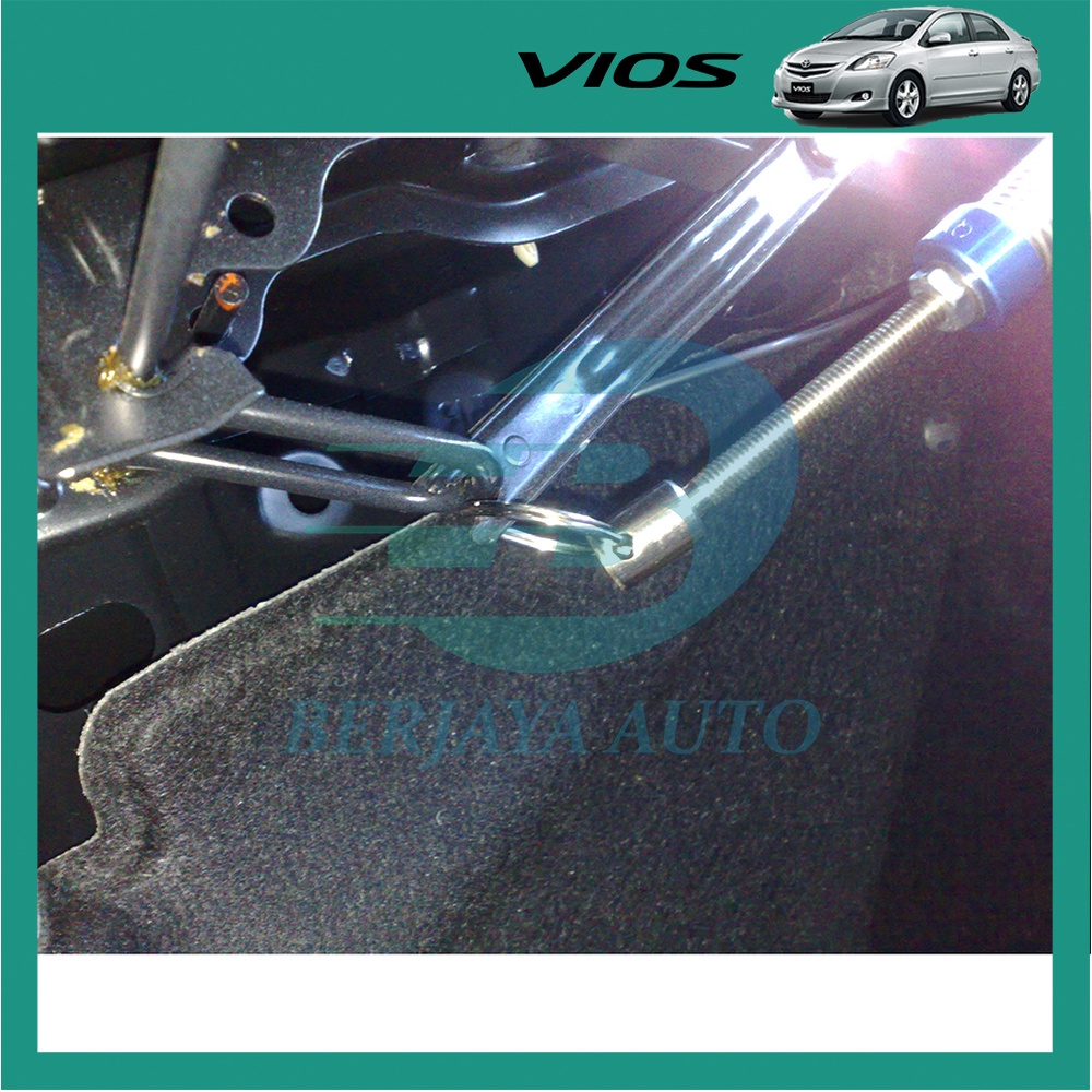 Toyota Vios 2nd Gen NCP93 (2007–2012) Rear Bonnet Auto Flip-Up Spring ...