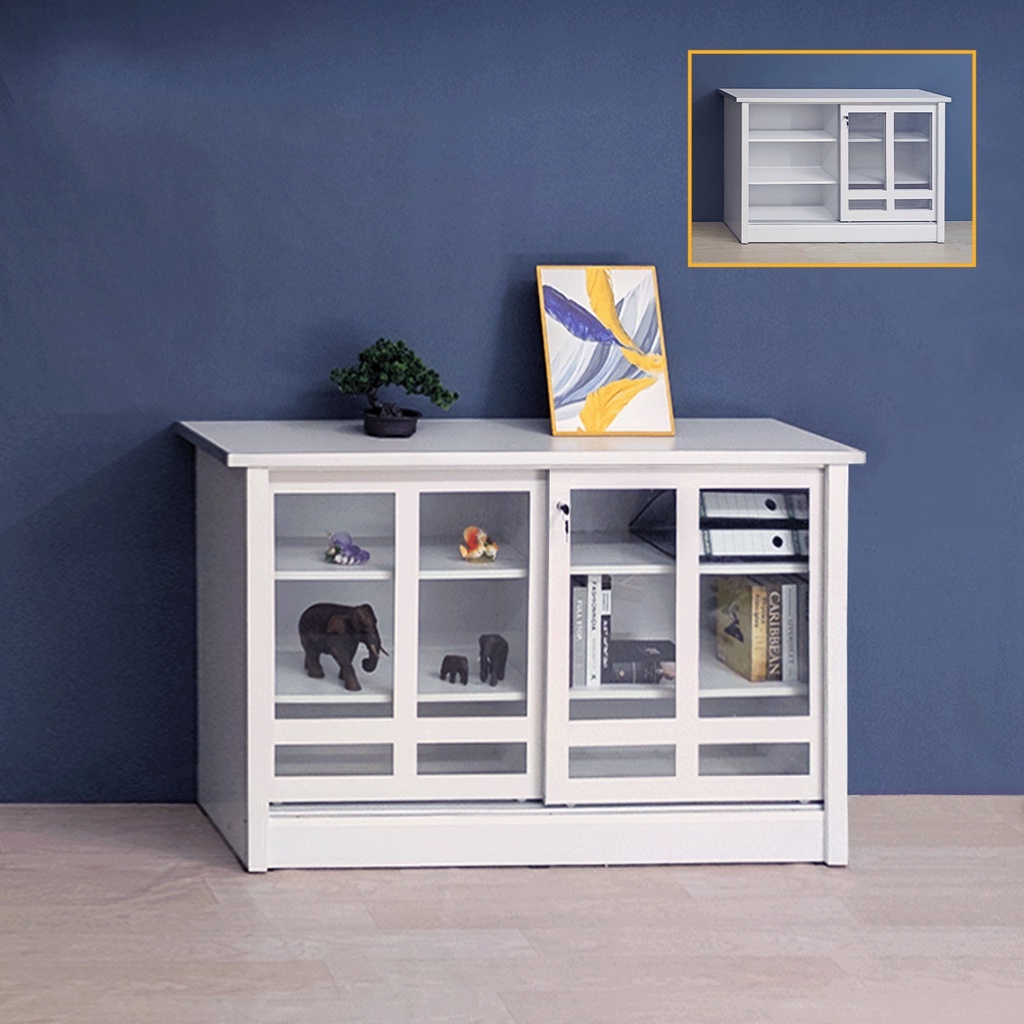 MF 2 Door Glass Cabinet Display Cabinet Display Rack Sideboard Cabinet ...