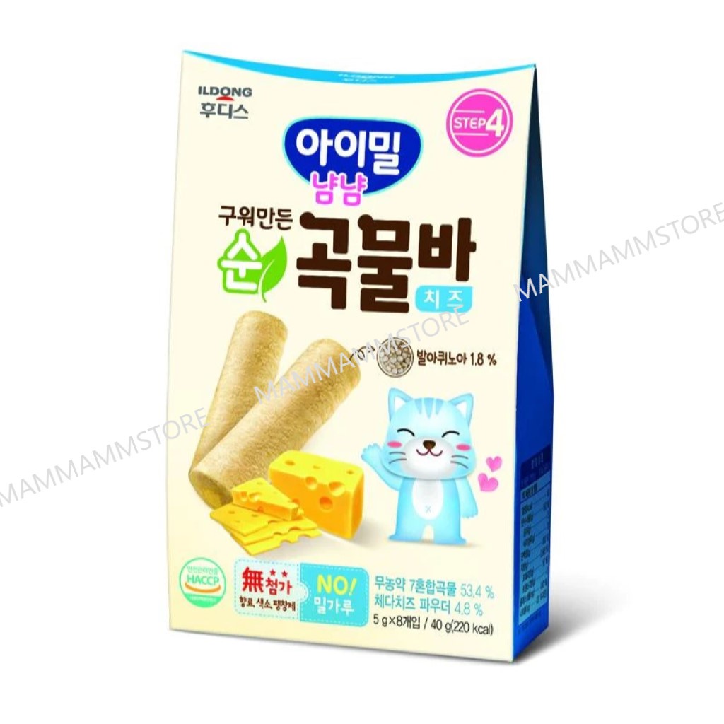 Ildong Baby Snack Food Waffle Tofu 24m+/Wafer 12m+/Grain Bar Snack 9m ...