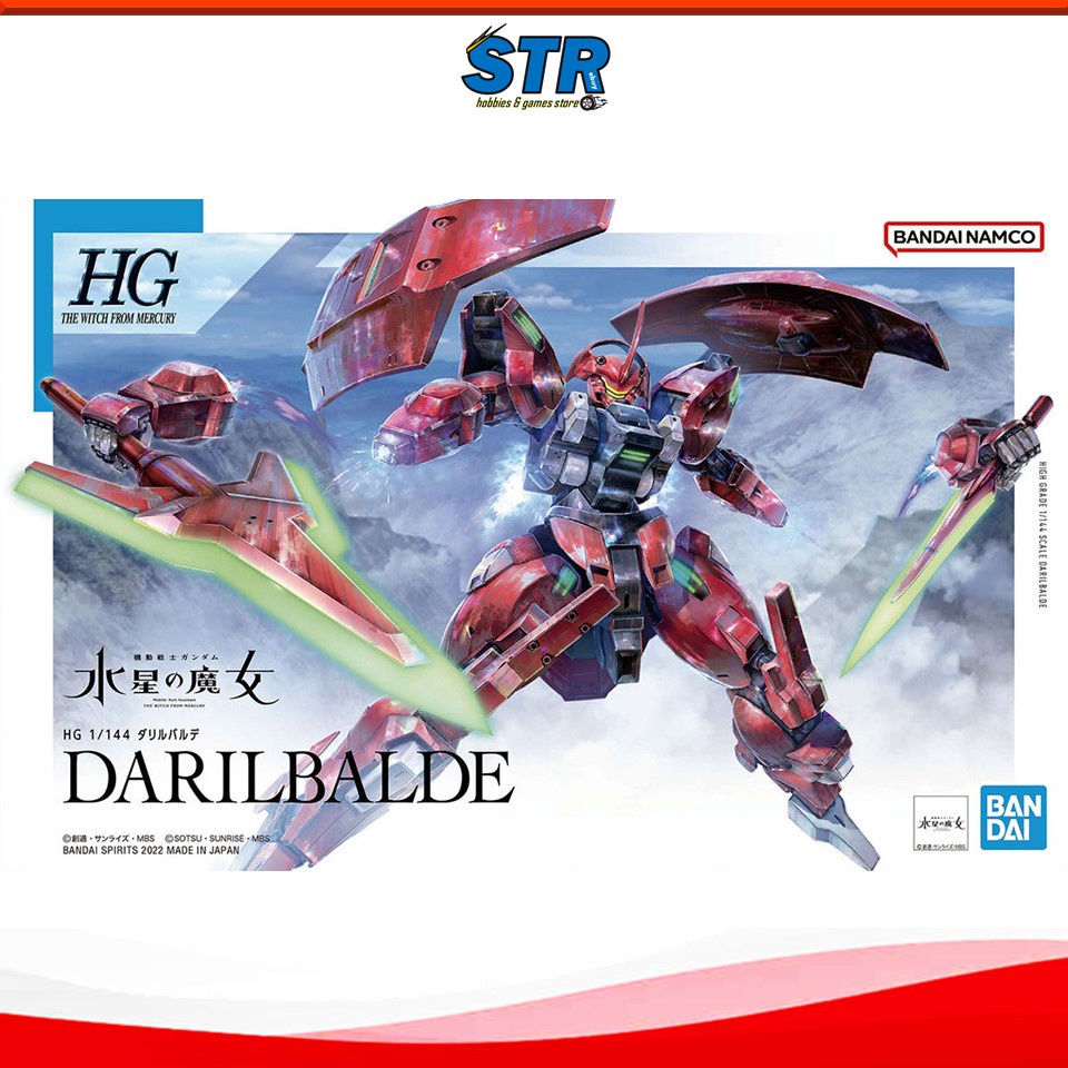 BANDAI HG 1/144 08 DARILBALDE "Mobile Suit Gundam the WITCH from MERCURY" | Shopee Malaysia
