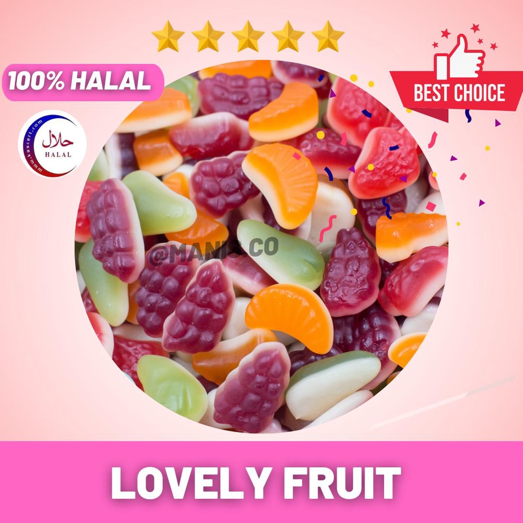 [1Kg] Borong Pack Gummy Turkey Sourbelt Viral Bebeto Haribo Halal ...