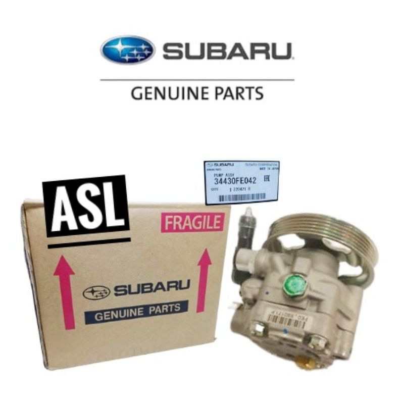34430FE042 Genuine Subaru Power Steering Pump Assembly Impreza WRX STI ...