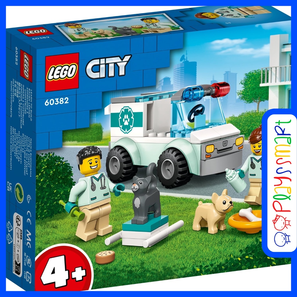 60382 LEGO City Vet Van Rescue | Shopee Malaysia