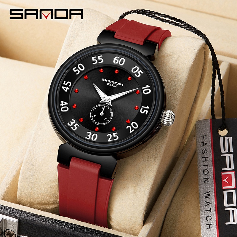 SANDA Hot Trend Versatile Two Needle Semi Luminous Pointer Watch ...