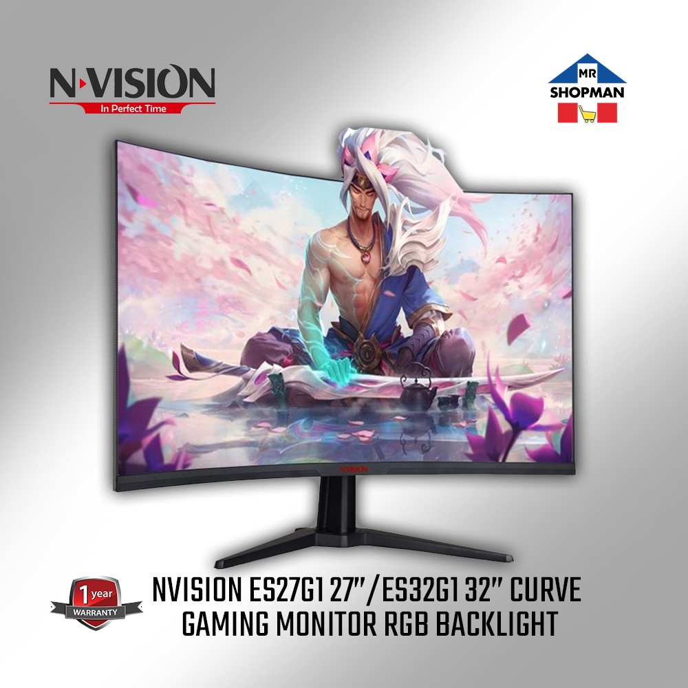 Nvision ES27G1 Pro / EG27F1 PRO 180hz /EG27S1 Pro 27" FLAT / ES32G2 32 ...