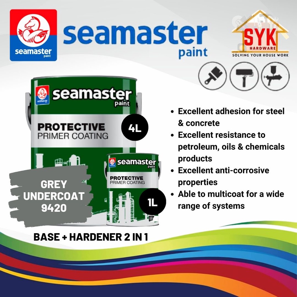 SYK Seamaster Cat Epoxy Lantai Mozek Bilik Mandi Tandas Simen Epoxy ...