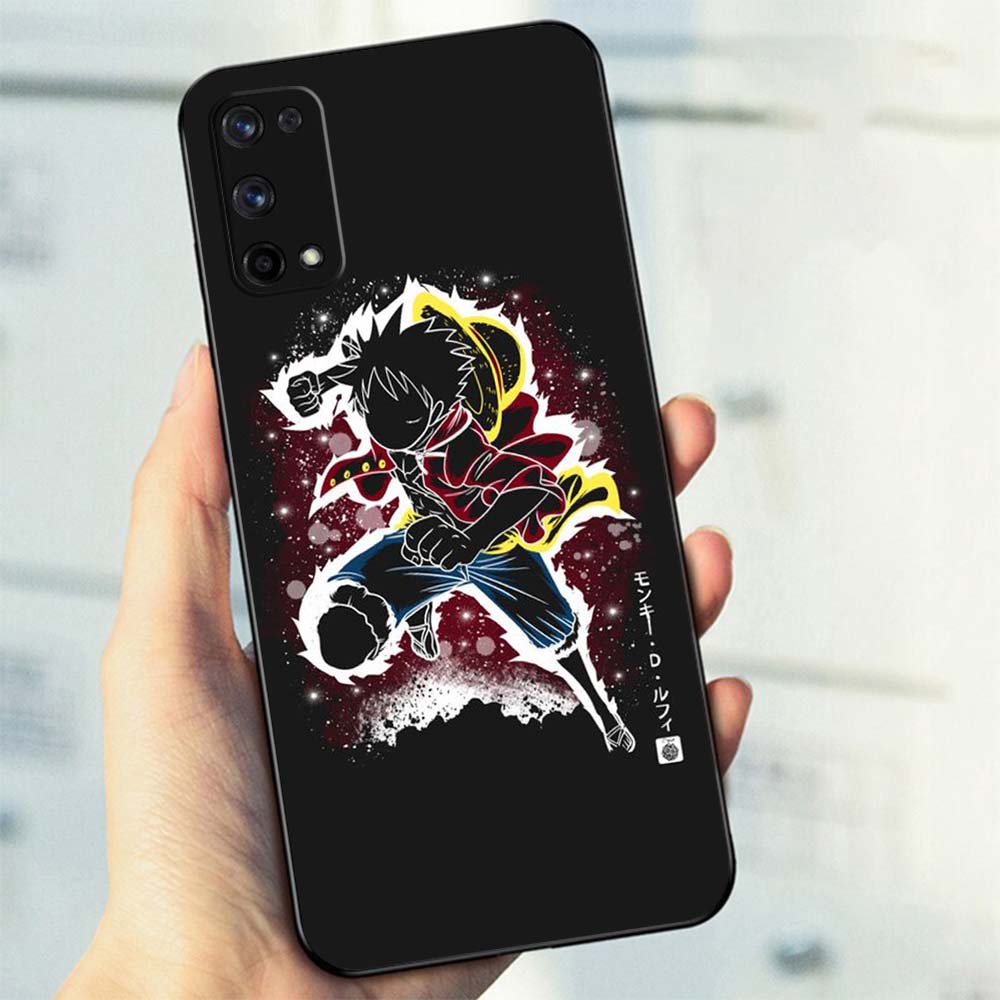 Realme 10 Pro+ 10 Pro 10 5G V5 Silicone Cover black TPU Cases Phone ...