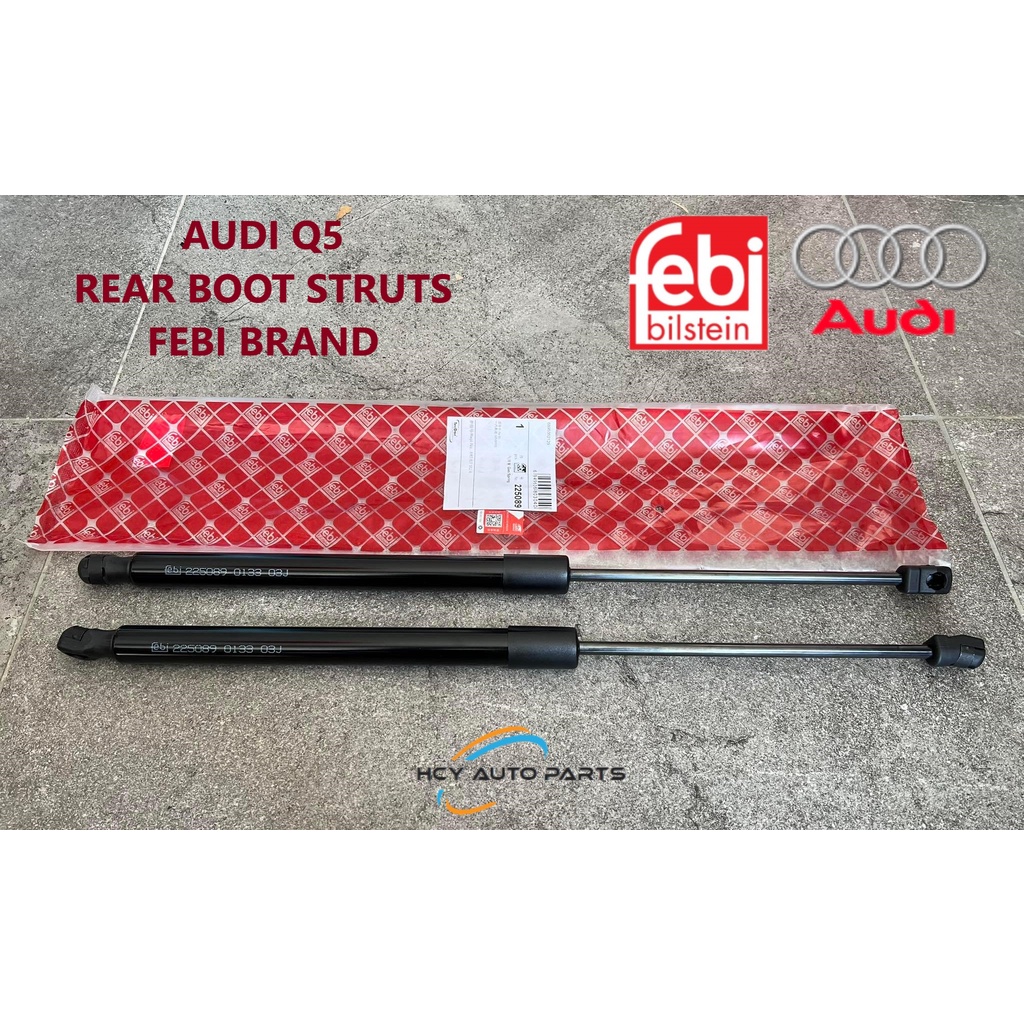 ORIGINAL FEBI BRAND AUDI Q5 REAR BOOT LID GAS STRUT BONNET ABSORBER ...