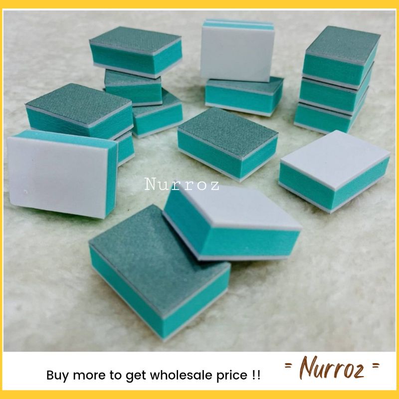 𝙍𝙚𝙖𝙙𝙮 𝙎𝙩𝙤𝙘𝙠 Buffer KUKU Mini 💅 Buffer Kuku | Pengkilat kuku | Double ...