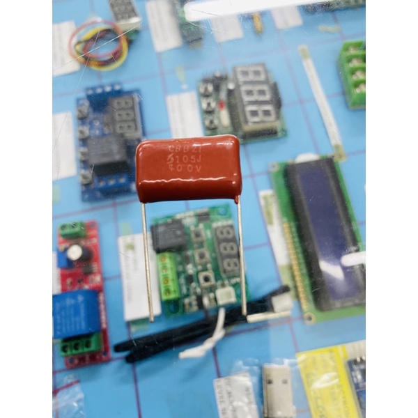 Capacitor CBB21 105J 400V Metalized Polypropylene Film Capacitor ...