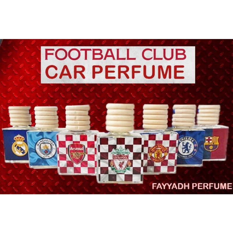 Football club car fragrance air freshener perfume kereta car perfume ...