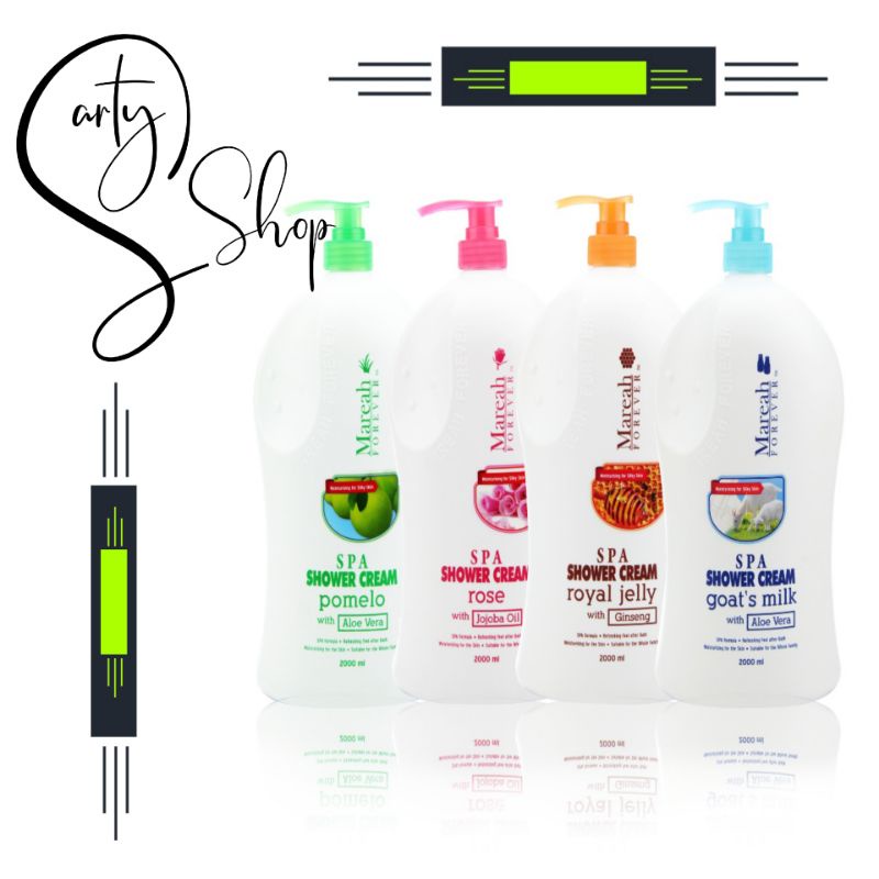 Mareah Forever SPA Shower Cream (2L) | Shopee Malaysia