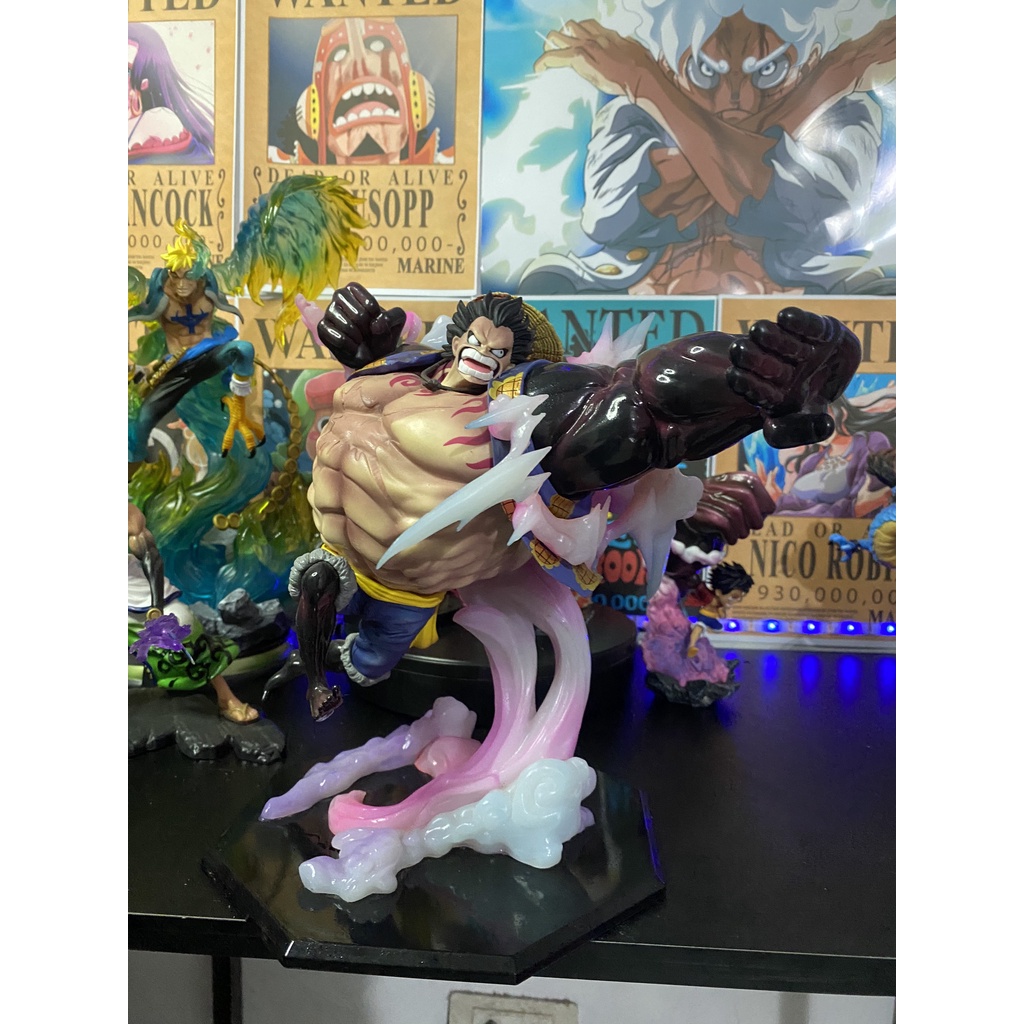 Luffy Gear Model with smoke effect 26cm super beautiful Cheap OnePiece ...