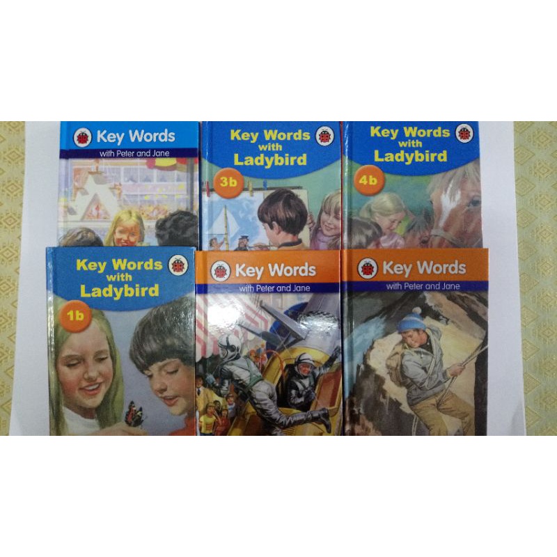 Ladybird Key Words With Peter And Jane (second Hand) | Shopee Malaysia