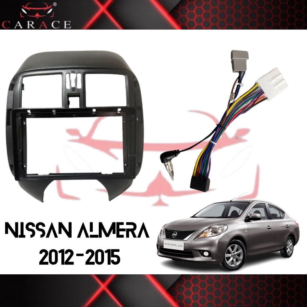 NISSAN ALMERA 2012-2015 9" ANDROID CASING (FREE PLUG & PLAY CABLE ...