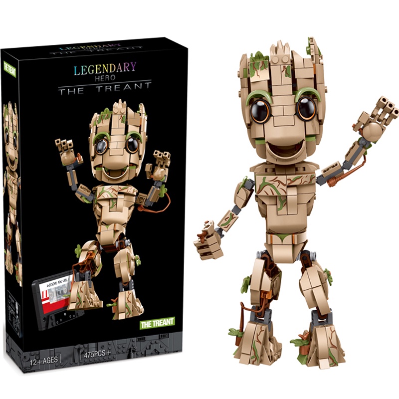 Hychumey 475PCS Guardians of the Galaxy Groot Building Blocks ...