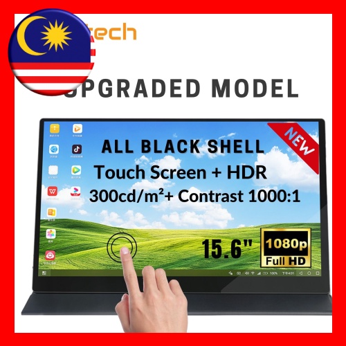 [ Local Ready Stocks ] IRGOTECH 15.6 inch Portable Gaming Monitor Touch ...