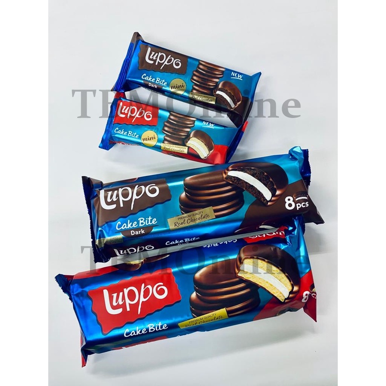 [NEW] Luppo Cake Bite with Marshmallow - Milk Chocolate/ Dark/ Red ...