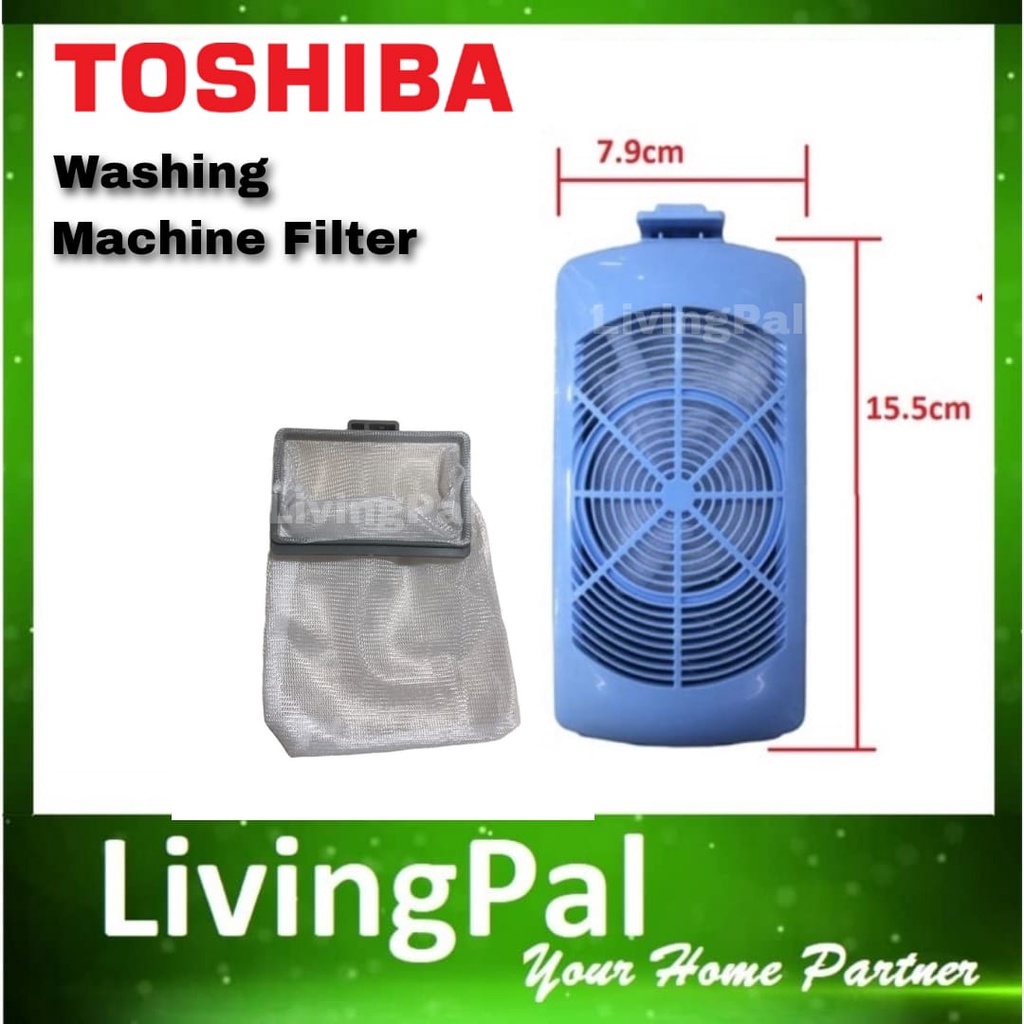 TOSHIBA WASHING MACHINE FILTER AW-J1000 / AW-J900 / AW-J800 / AW-UK1150 ...