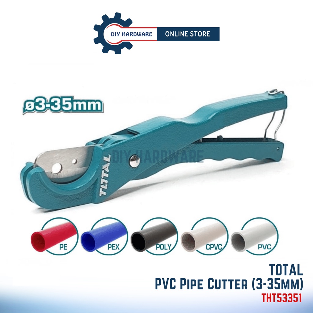 Total PVC Pipe Cutter (3-35mm) THT53351 | Shopee Malaysia