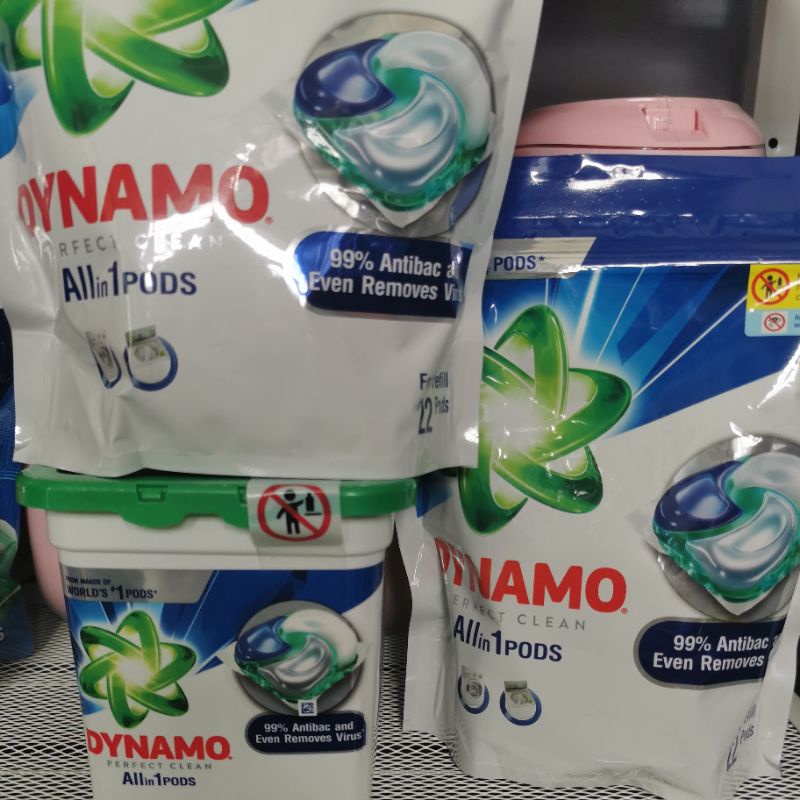 Dynamo Perfect Clean All in One Laundry 12 Pods | Shopee Malaysia