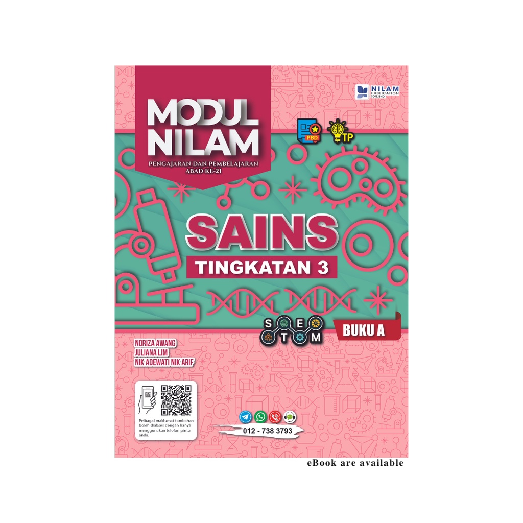 NILAM Sains Buku A Tingkatan 3 (2023) versi Bahasa Melayu ***Clearance ...