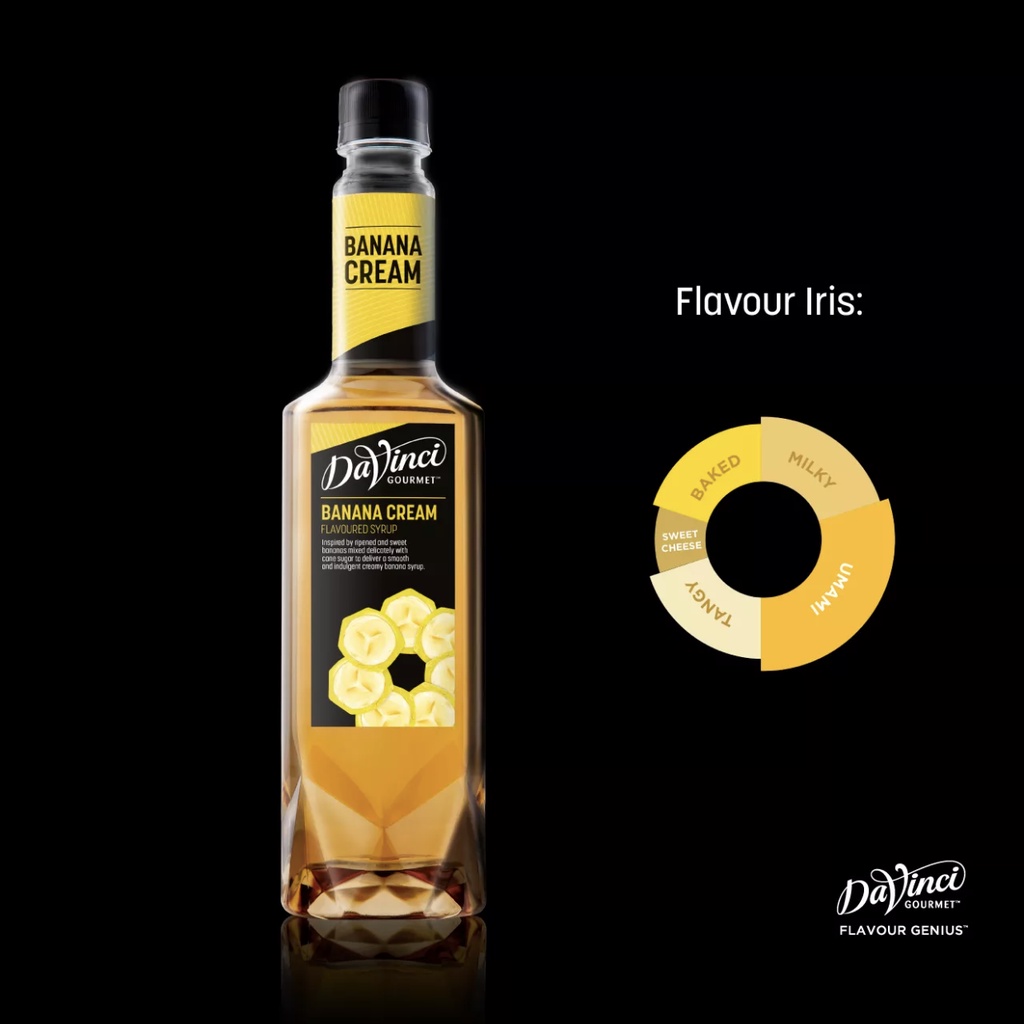 DaVinci Gourmet Banana Cream Flavoured Syrup (750ml) | Shopee Malaysia
