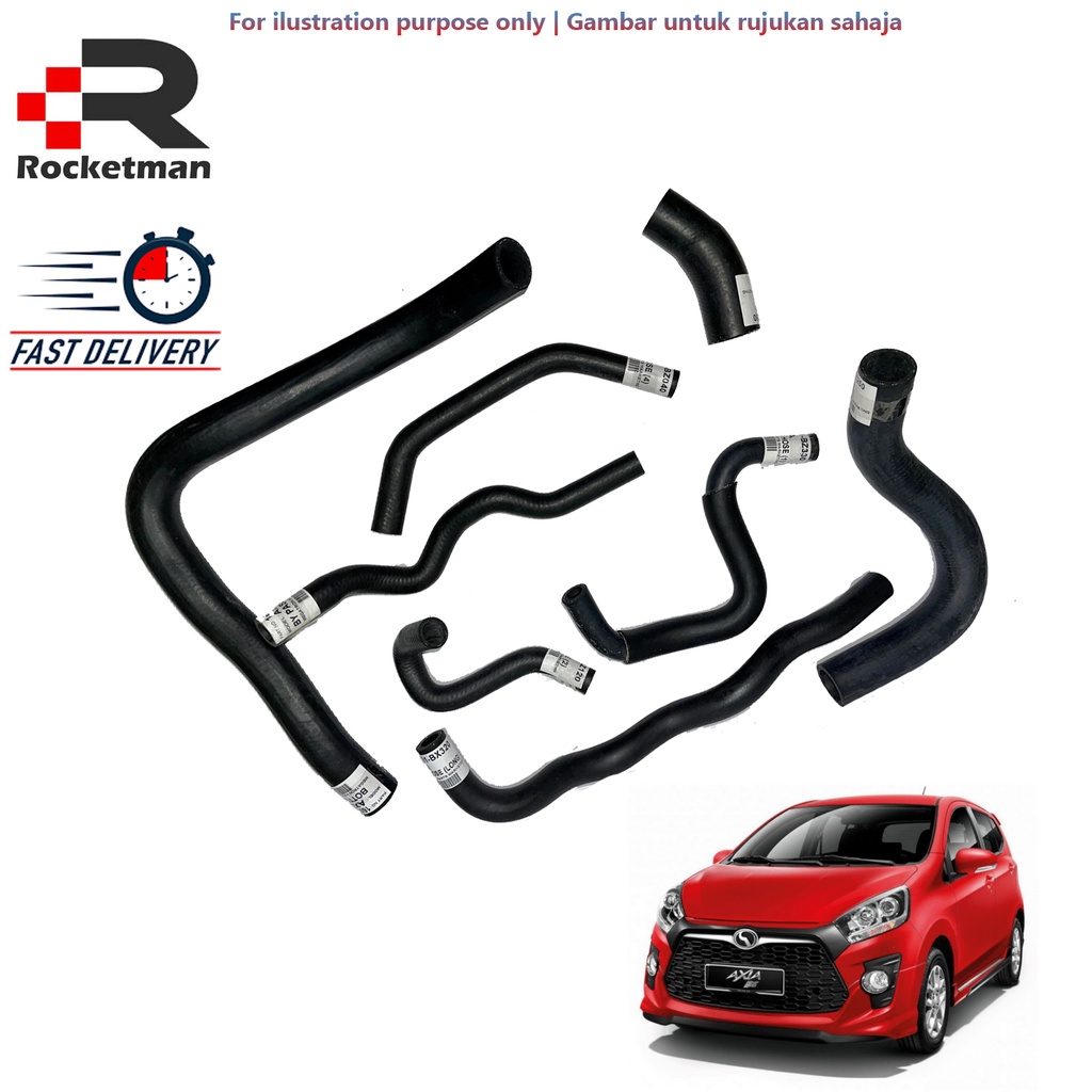 OEM RADIATOR HOSE SET PERODUA AXIA | Shopee Malaysia