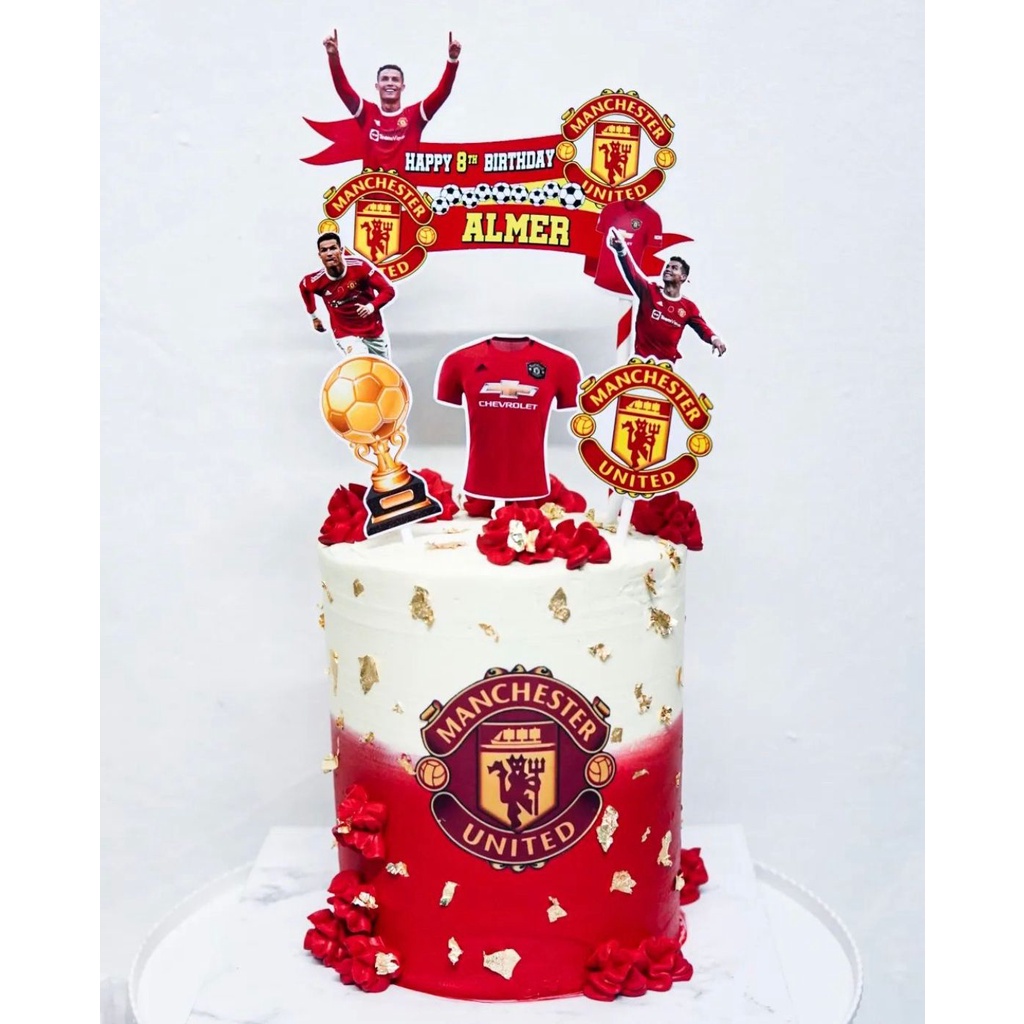 Mu Bola Birthday Cake Topper / Birthday Cake Decoration | Shopee Malaysia