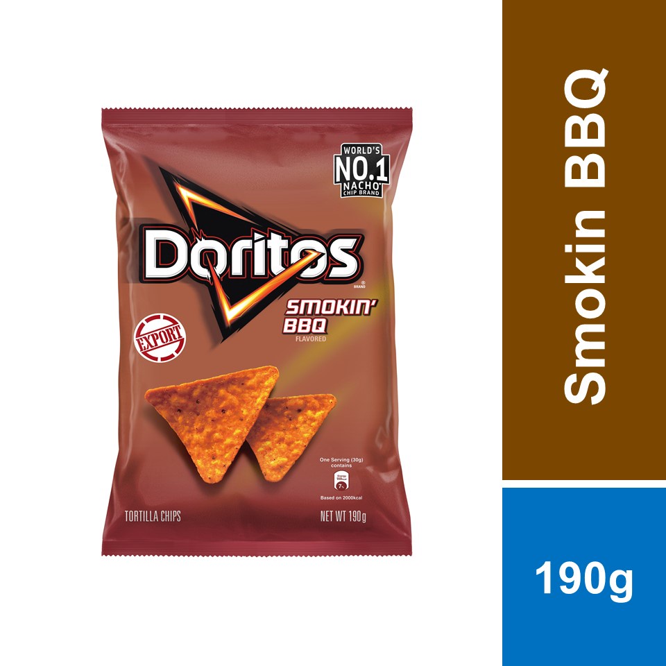 Doritos Smokin BBQ 190g | Shopee Malaysia