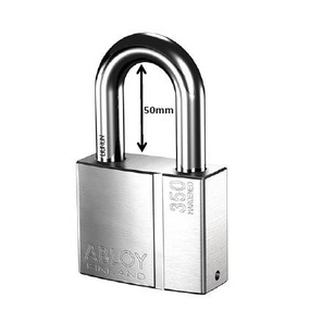 ABLOY PL350 HARDENED STEEL PADLOCK IN PROFILE KEY (SHORT/LONG SHACKLE ...