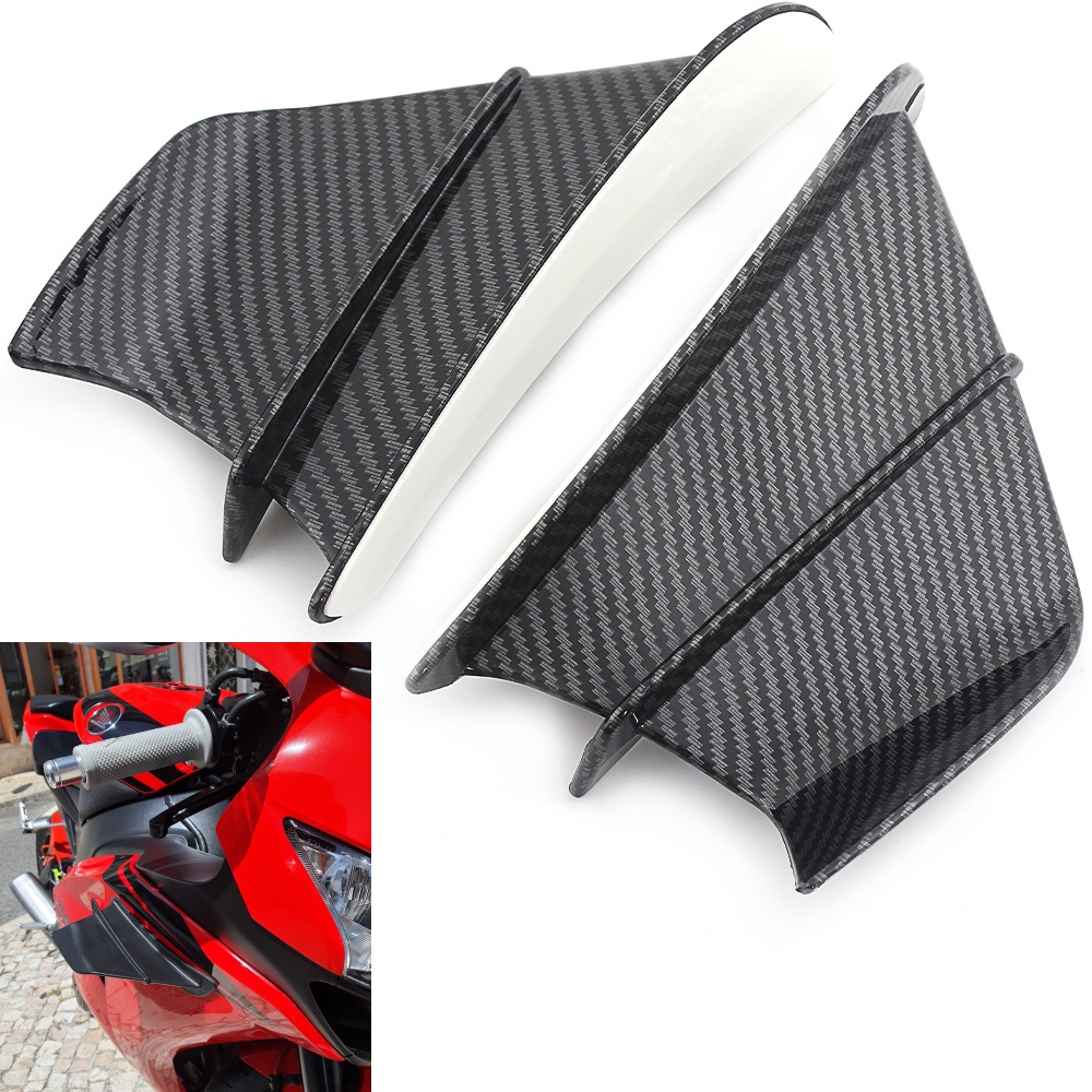Motorcycle Fairing Side Wings Aerodynamic Wing Fin Spoiler Accessories ...
