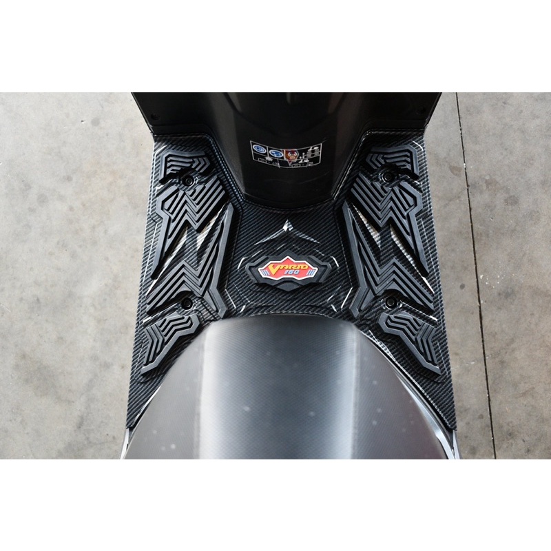 Vario Carpet Carbon Carpet Titanium Chrome (Carpet Vario)Honda Vario160 ...