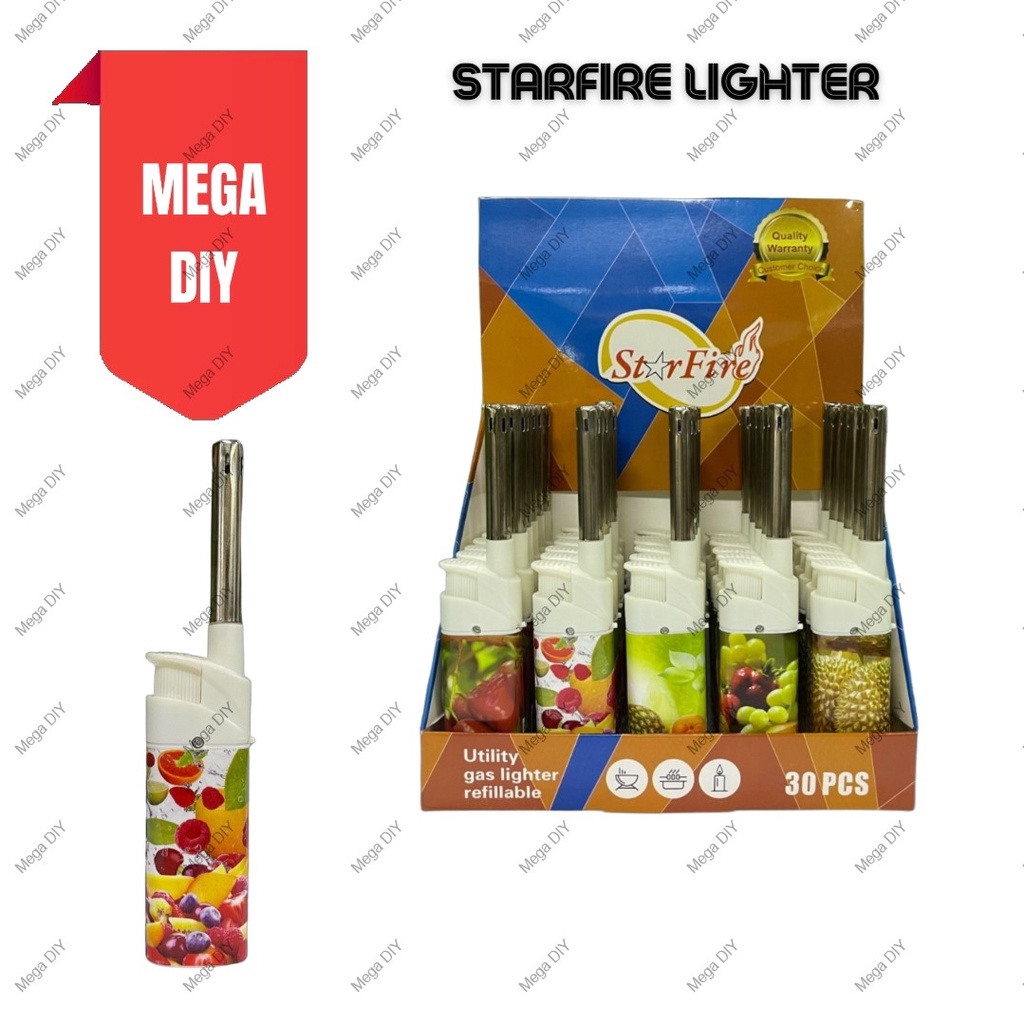 [1 PCS] Starfire Lighter / Utility Kitchen Lighter / Pemetik Api ...