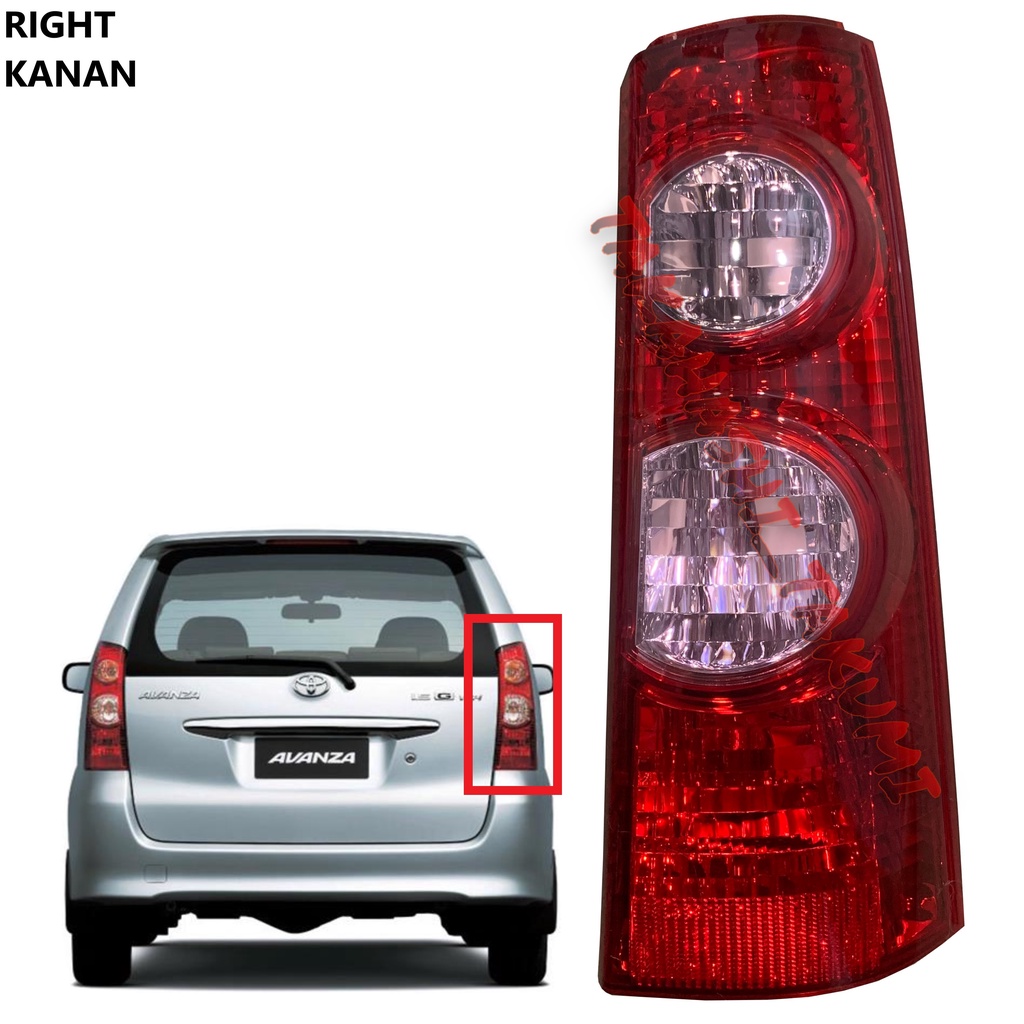 Toyota Avanza First Model Facelift Type G / S (2006) Rear Right Tail ...