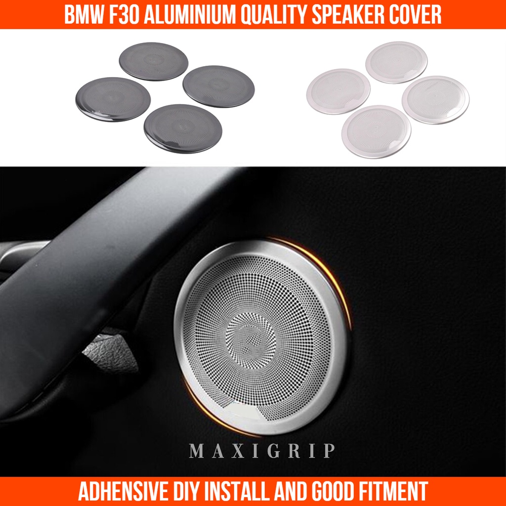 BMW F30 aluminium door speaker cover trim cover f30 interior ...