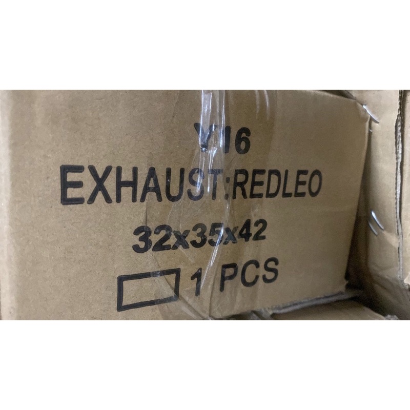 💯 ORIGINAL RED LEO Y15 / LC135 v1 - v8 / RS150 Y16 Y15ZR RACING EXHAUST ...