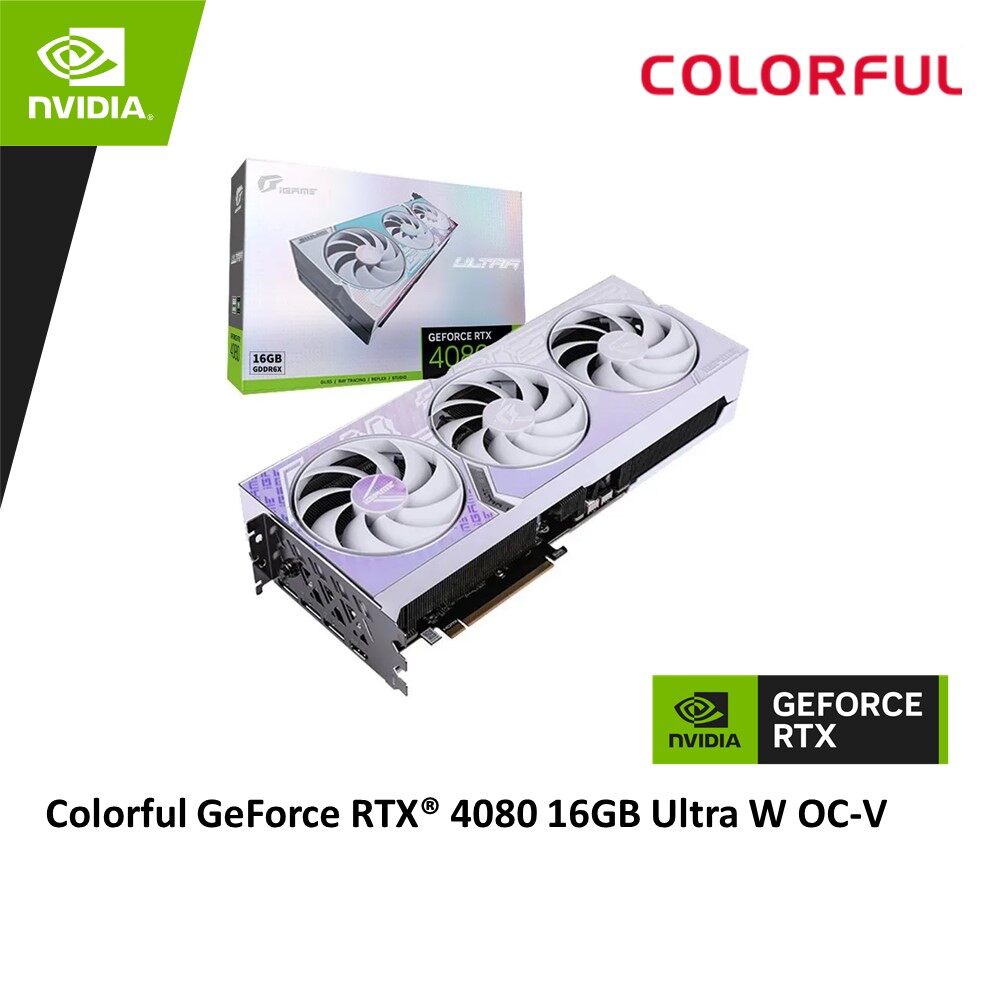 Colorful iGame GeForce RTX 4080 16GB Ultra W OC-V Graphic Card | Shopee ...