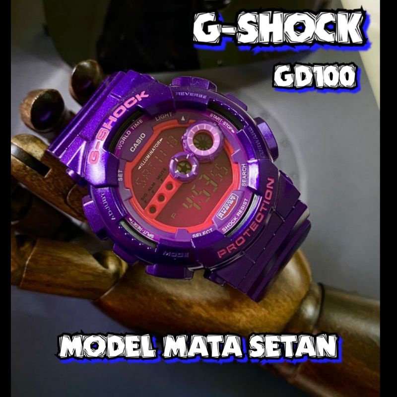 G-SHOCK MODEL GD100 MATA SETAN | Shopee Malaysia