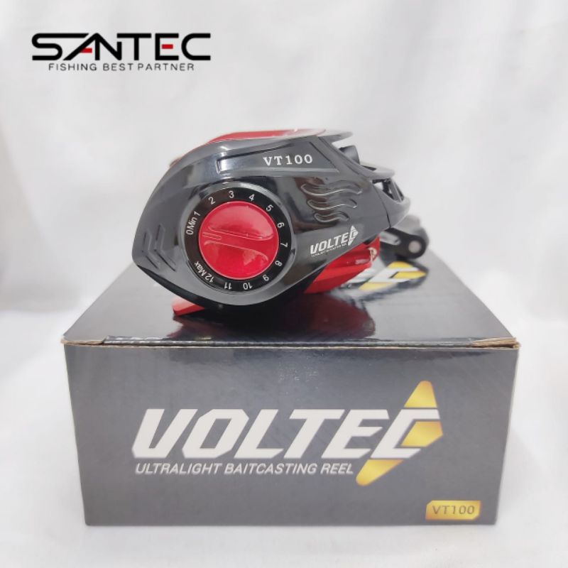 SANTEC VOLTEC BAITCASTING REEL (VT100) | Shopee Malaysia