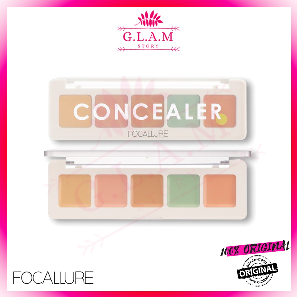 FOCALLURE [FA-172] Color Concealer Palette | Shopee Malaysia