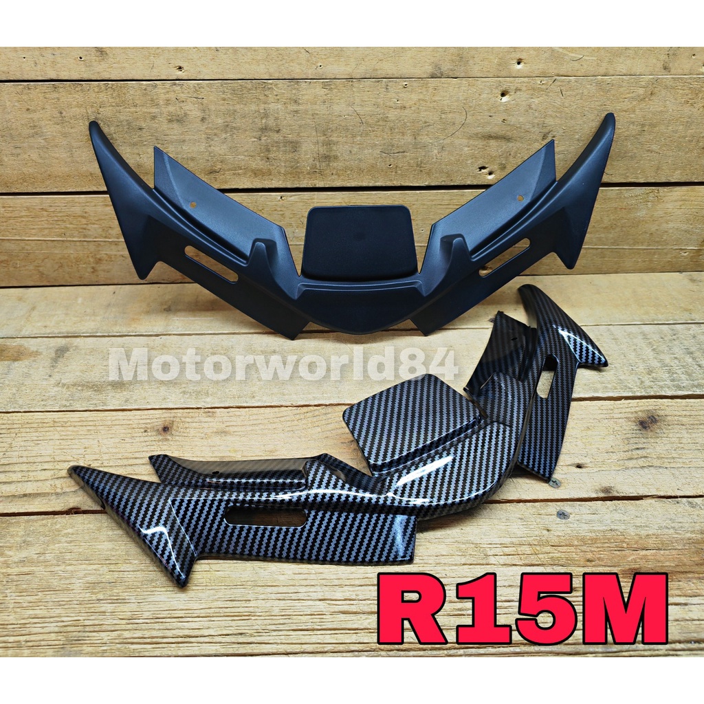 WINGLET R15M NEW ABS [READY STOCK] ACCESSORIES MOTOR R15 V4 | Shopee ...