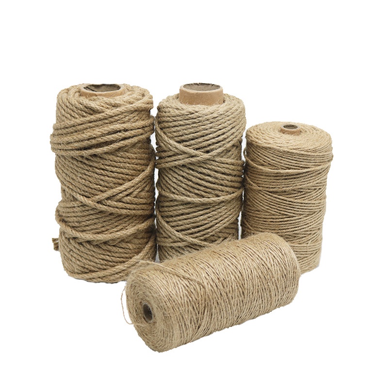 [ JUTE ROPE ] 2mm*200m Natural Jute Hemp Linen Rope Twine String Cord ...