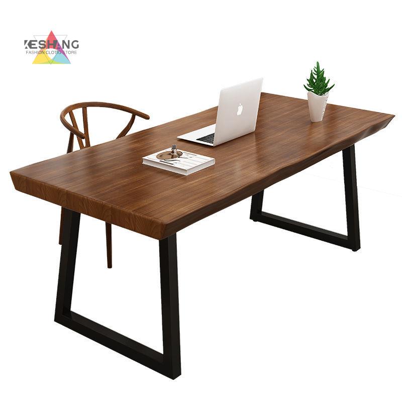 Solid wood conference table, simple modern long table, desk, long table ...