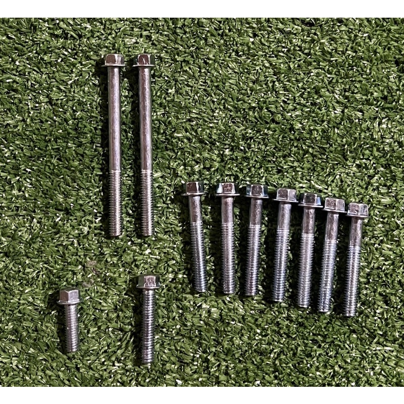 HONDA GBOJ GBO ENGINE COVER SCREW SET HONDA CAP MAGNET & CLUTCH COVER ...