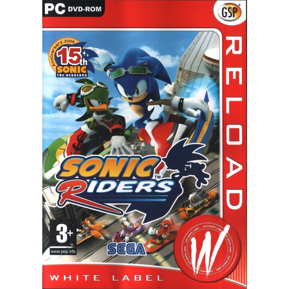 Cd DVD GAME PC CASSETTE: SONIC RIDERS | Shopee Malaysia