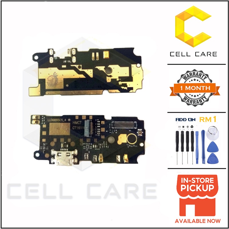 CellCare Charging Board USB Port Flex Cable Ribbon Compatible For REDMI NOTE 4 | Shopee Malaysia
