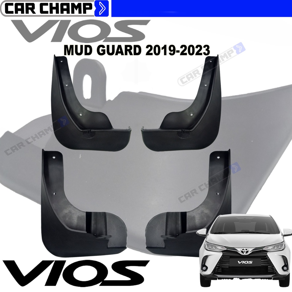 Toyota Vios PRIME 2019 to 2024 OEM Mud guard 2019 2020 2021 2022 2023 ...
