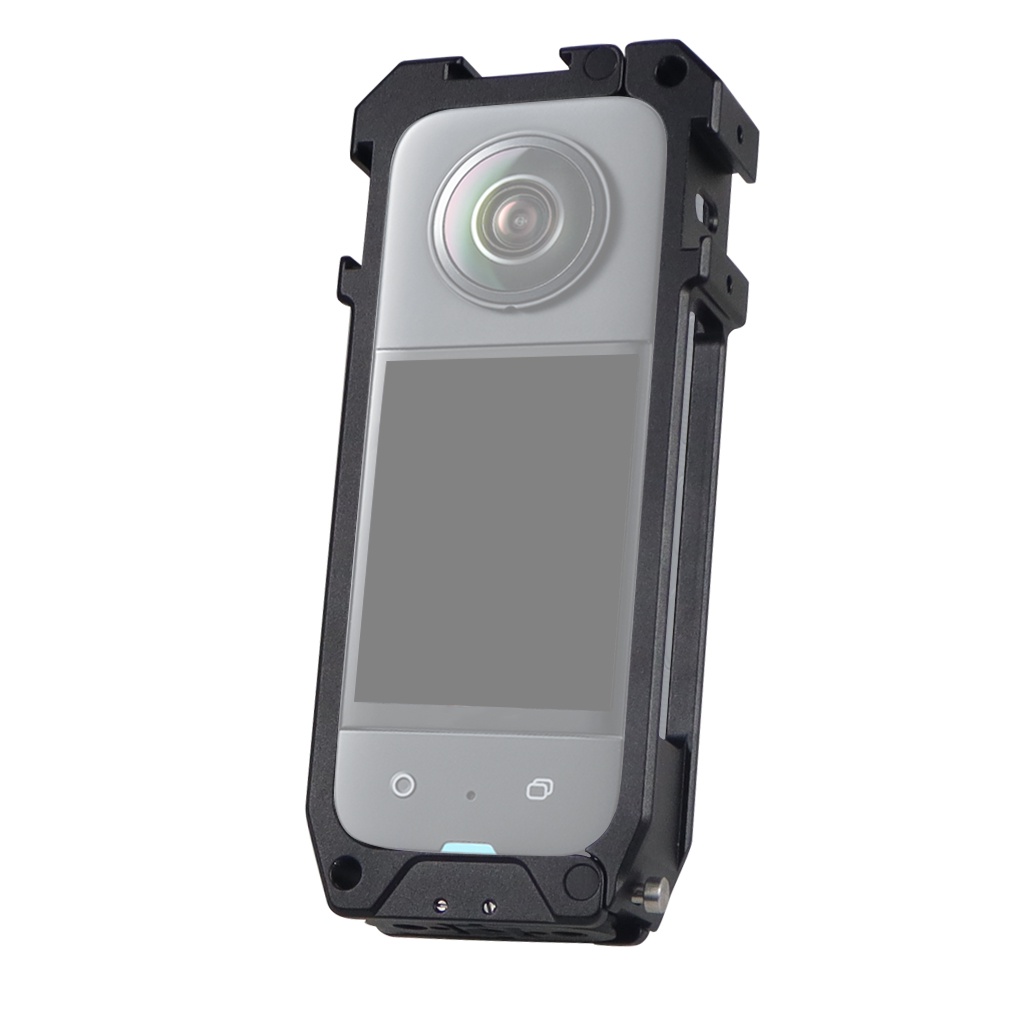 For Insta360 X3 Camera Cage Rig Protective Expansion Frame 1/4 Tripod ...